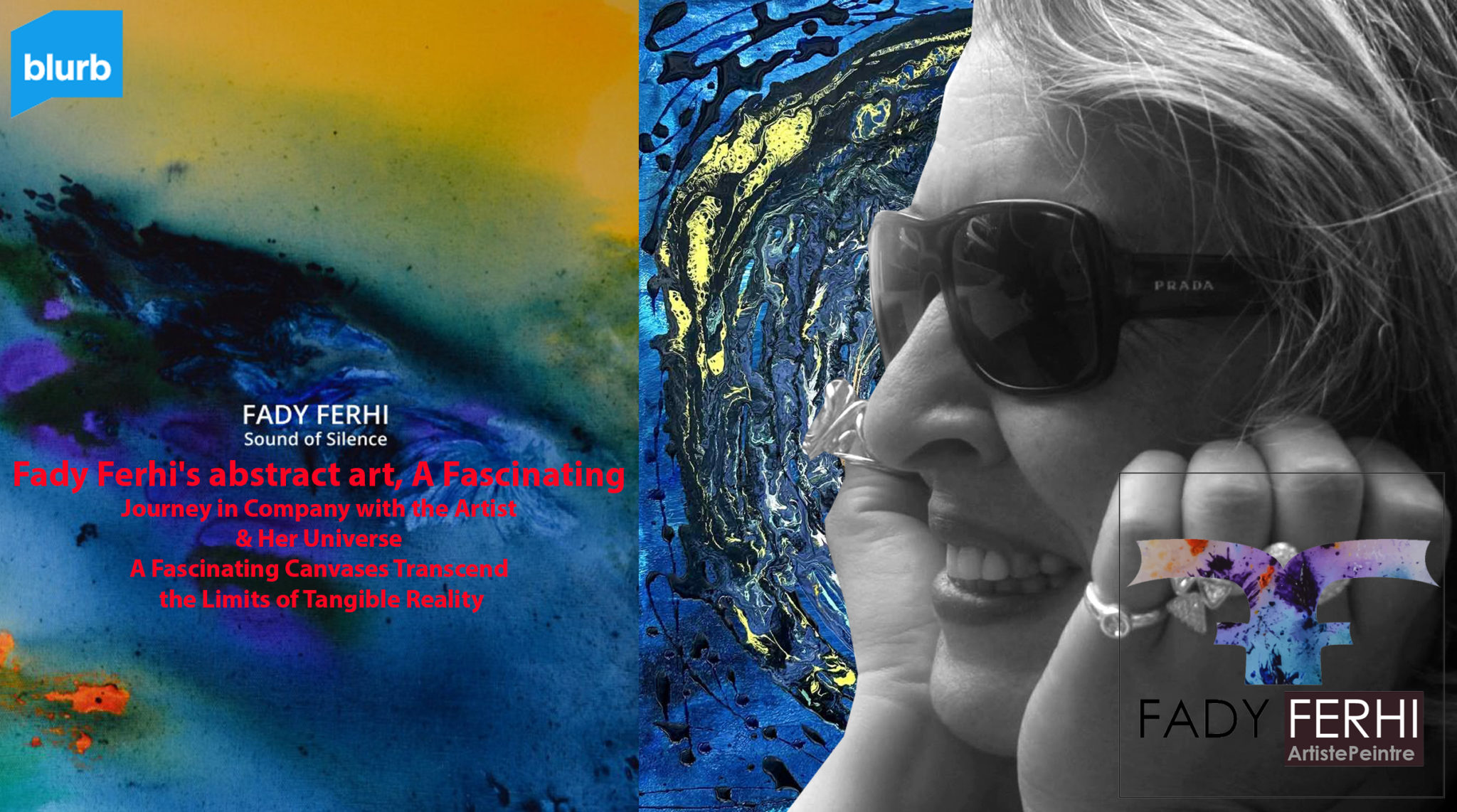 Fady Ferhi's abstract art, A Fascinating Journey in Company with the ...