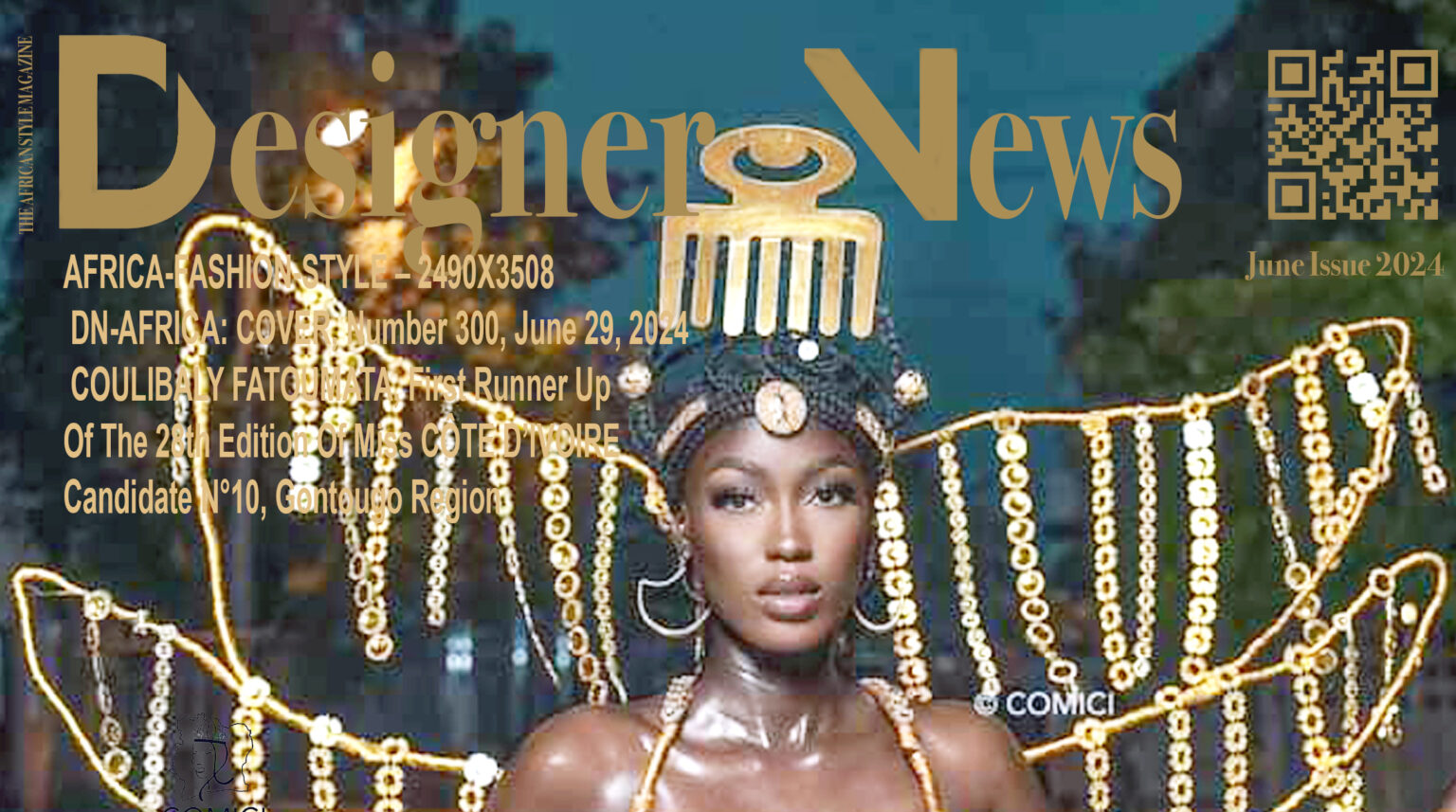 Lafalaise Dion Ivorian Cowrie’s Queen - DESIGNERS NEWS AFRICA